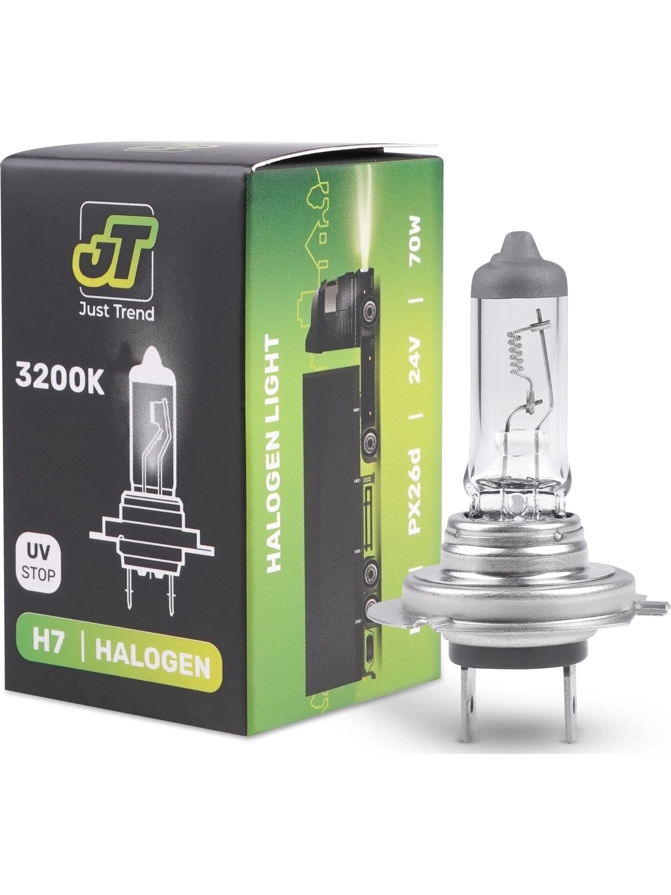 Галогенная лампа Just Trend JT H7.24V.70W.1шт.