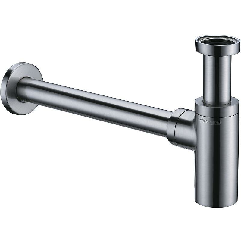 Сифон для раковины WasserKRAFT A093, никель