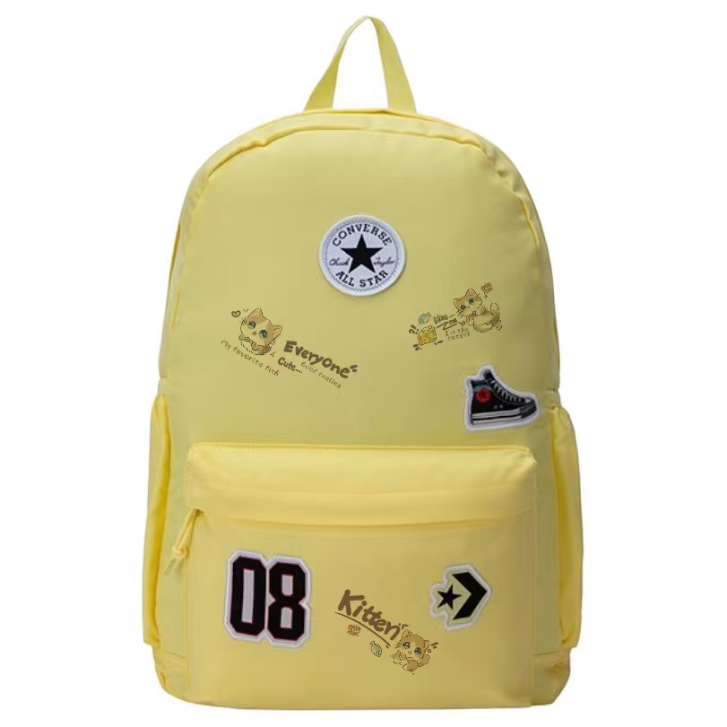 Рюкзак унисекс Converse Polyester Medium Goose Egg Yellow, 1420216596