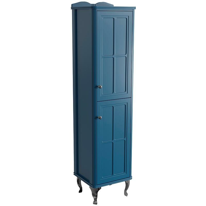 Шкаф пенал Caprigo Borgo 40 R 33450R-029.000.00.20 Синий матовый