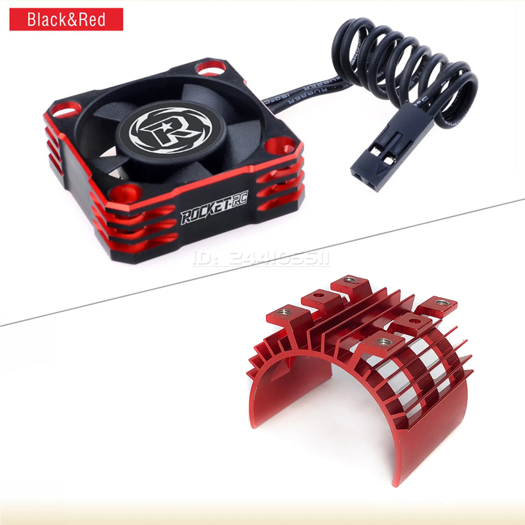 ROCKET-RC 30R охладитель с радиатором, красный