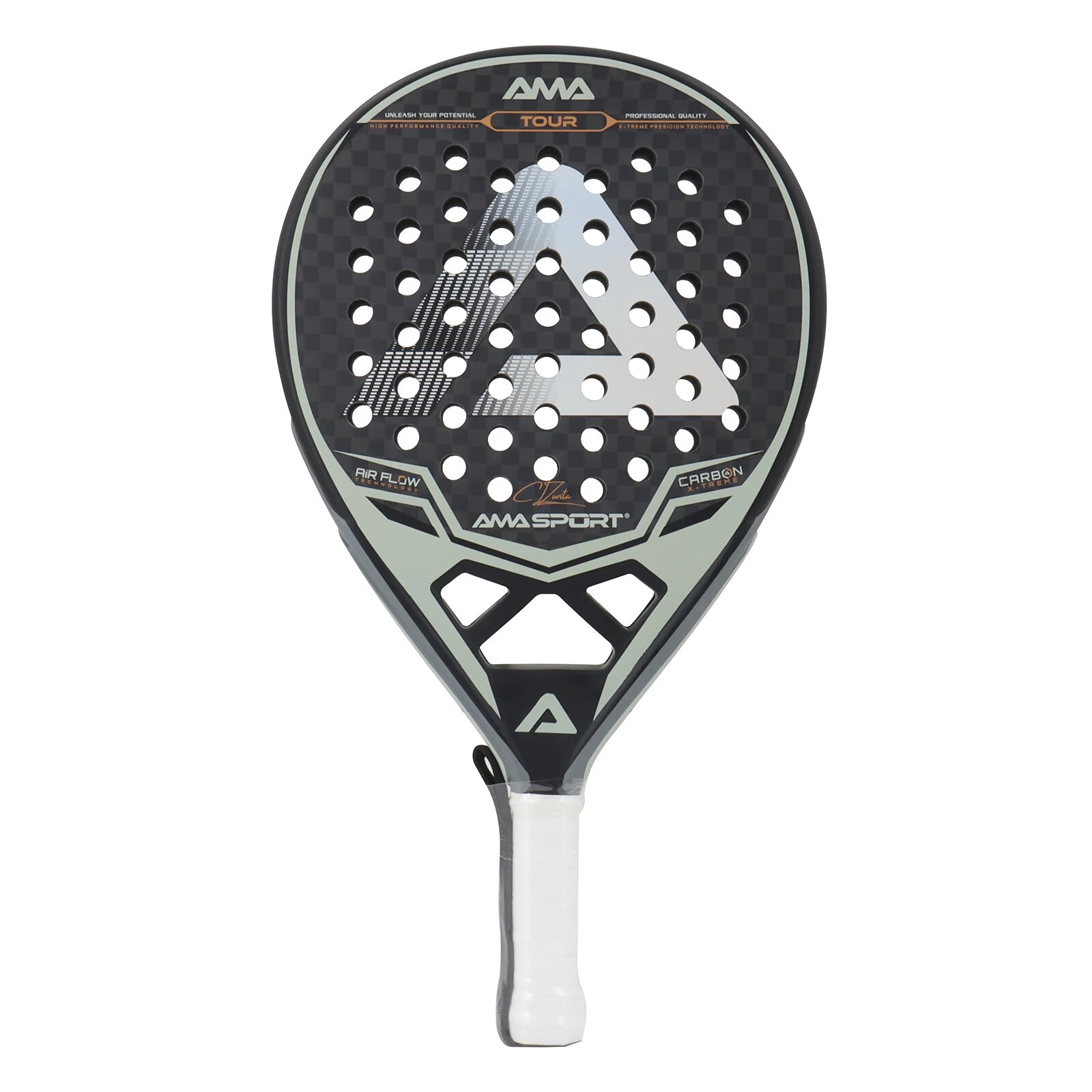 Amasport TourC01-12KWHT ракетка для падел-тенниса