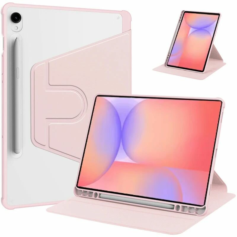 Чехол Для Samsung Galaxy Tab S10 Lite 10.9 дюйма чехол Умный вращающийся с держателем карандаша SM-X400/SM-X406B 10,9" корпуса планшета для планшета с поворотным механизмом