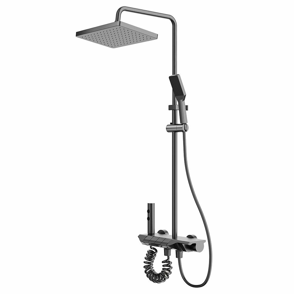 Душевая система ARGOTECH Alita 30-05/FCG алюминий 1150 мм