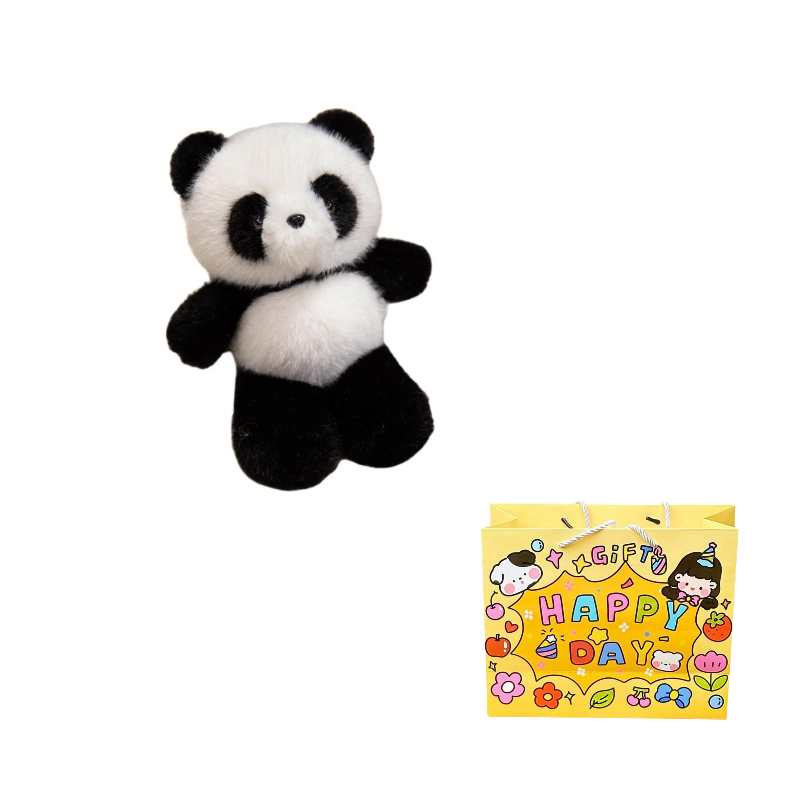 Подарочные пакеты унисекс LELEYU "Счастливый день", Panda, 25CM EU