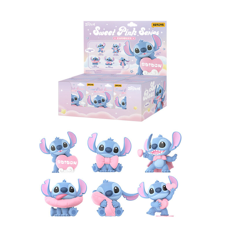 52TOYS Теплая розовая коллекция, таинственные коробки, 6 шт.
