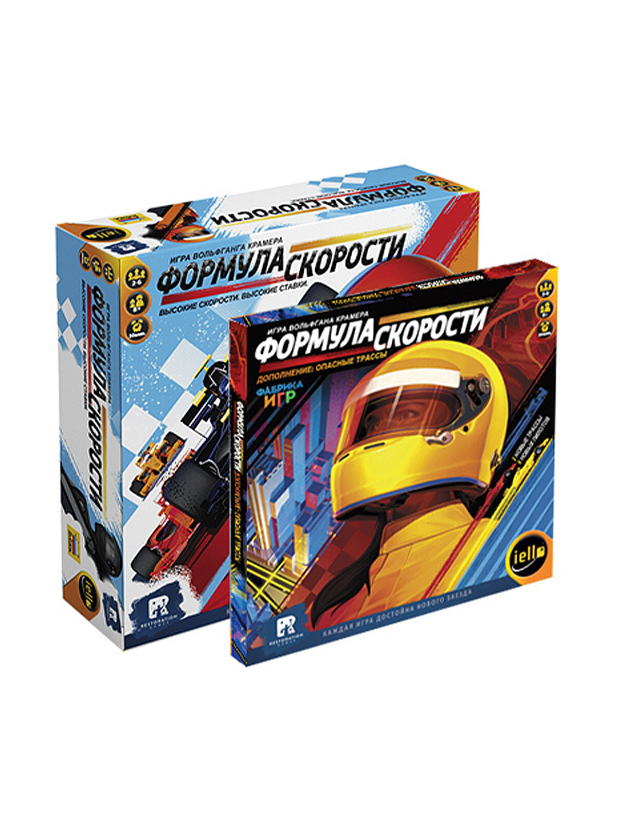 Настольная игра Фабрика Игр Формула скорости + дополнение Опасные трассы