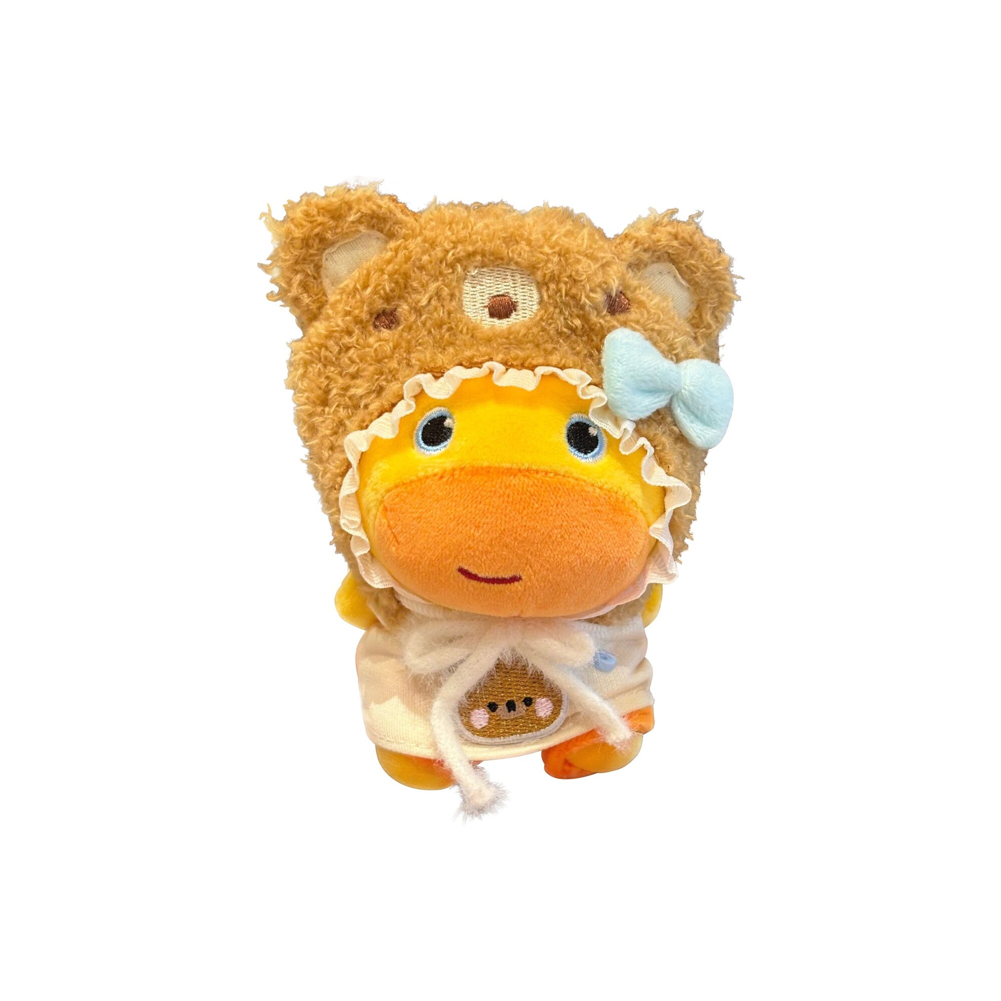Плюшевая игрушка унисекс WANTONGLE Capybara Hula Bear Clothing Sets, 18CM EU