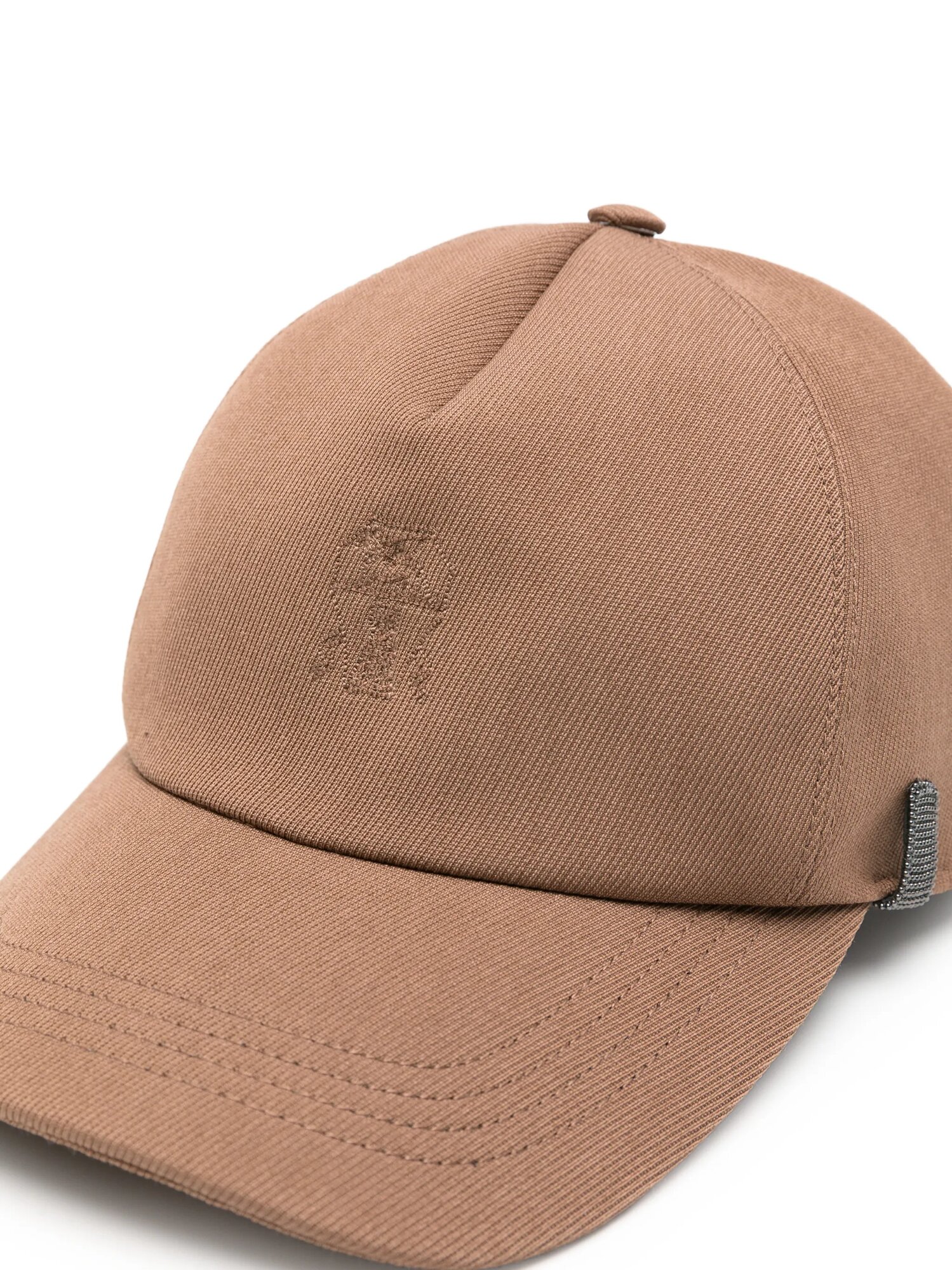 Шапка BRUNELLO CUCINELLI Logo-embroidered cap для девочек, размер M — фото 1
