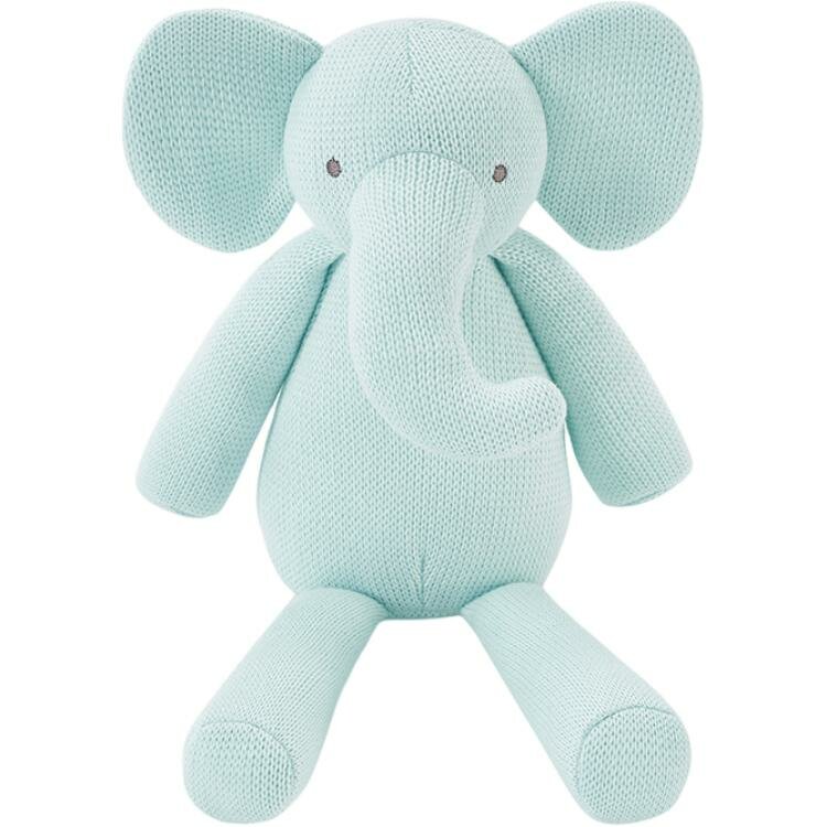 Мягкая игрушка унисекс Softlife Милый маленький зверек, CaiCai Elephant-Green Large 40cm