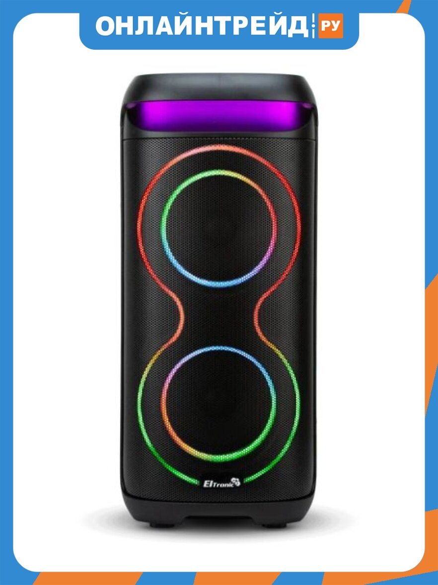 Акустическая система Eltronic 30-44 DANCE BOX 900, чёрный