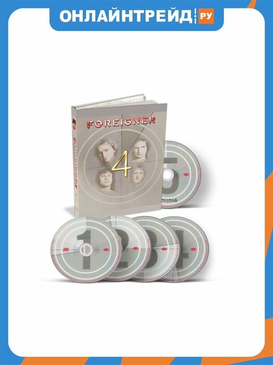 Компакт-диск Warner Music Foreigner - 4 (4CD + Blu-ray Audio) (Delux Edition)