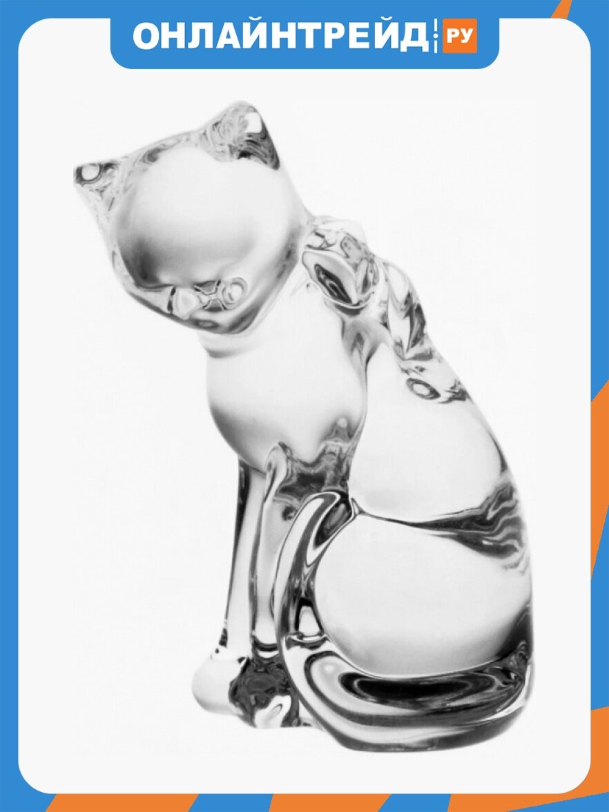 Фигурка Crystal Bohemia "Кошка"