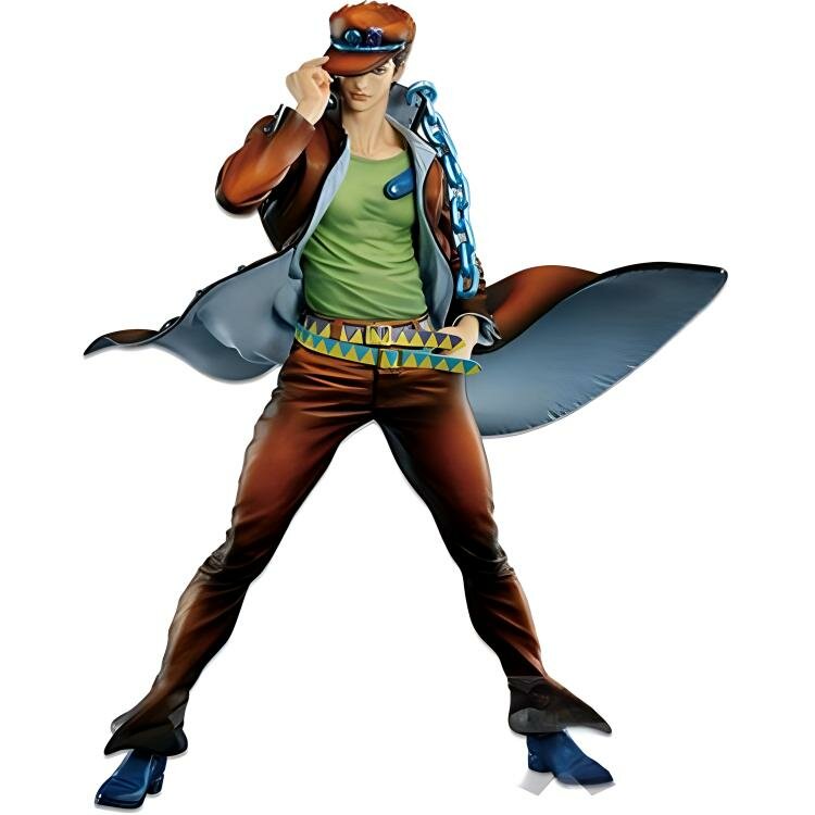 Фигурка унисекс BANPRESTO Jotaro Kujo Eyeglass Factory SMSP JoJo's Wonder Adventure, Manga Color Bonus Gifts, 28 см