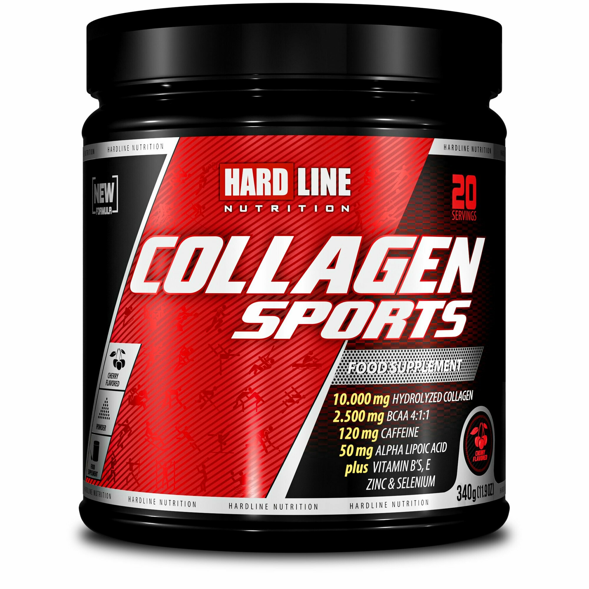 Collagen Sports 340 г со вкусом вишни
