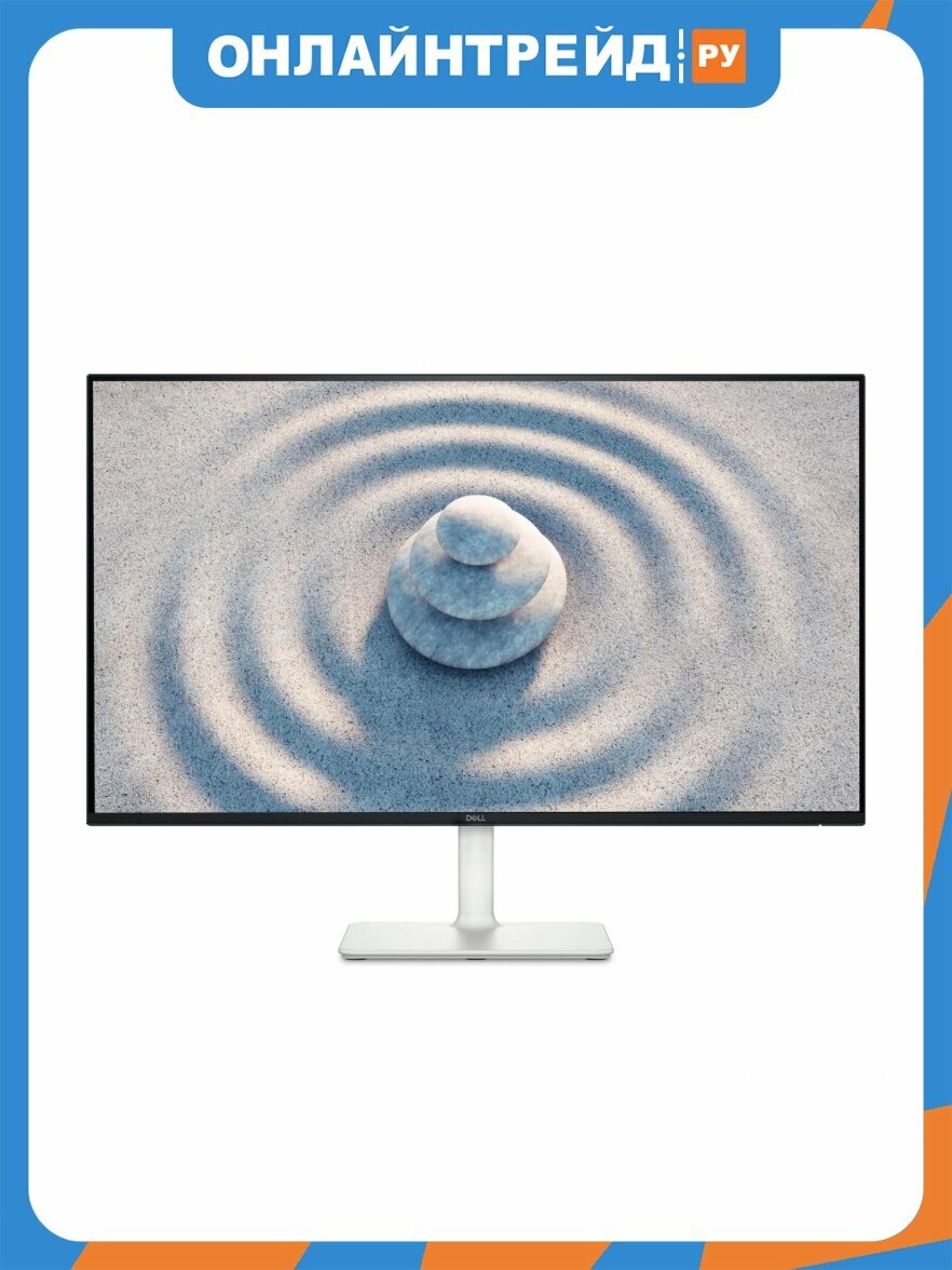 Монитор Dell S2725H 27" черный/белый