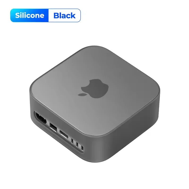 Чехол для Mac Mini Black Silicone