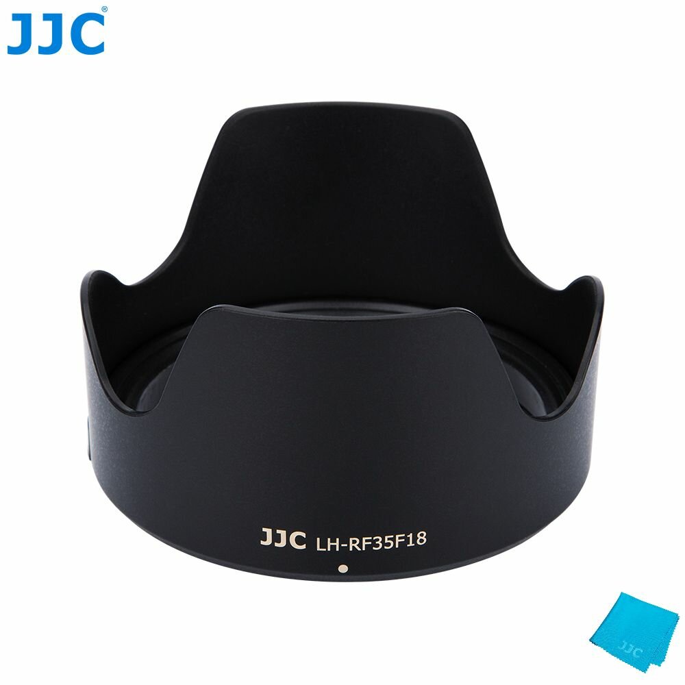 JJC бленда лепестковая байонетная 52mm для Canon RF 35mm F1.8 Macro IS STM LH-RF35F18 Black