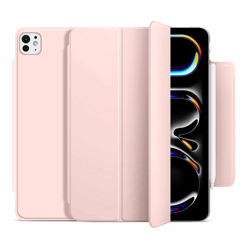Чехол магнитный Folio для iPad Pro 13 (M4 2024, M5 2025), трансформируется в подставку