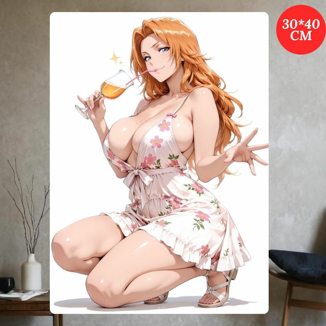 Картина на металле (аниме - Блич) 30*40 см