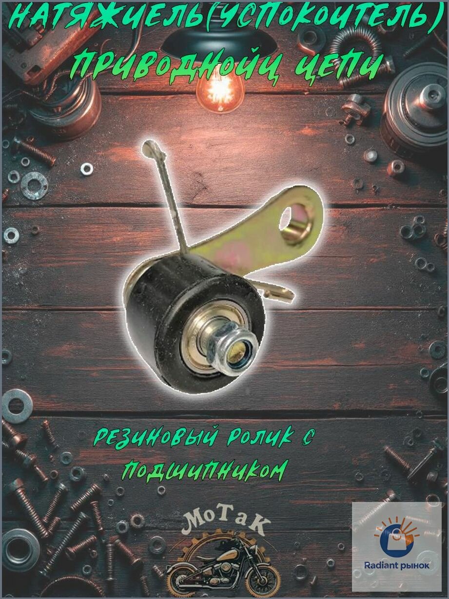 Натяжитель (успокоитель) приводной цепи для мотоцикла TTR-250 в сборе