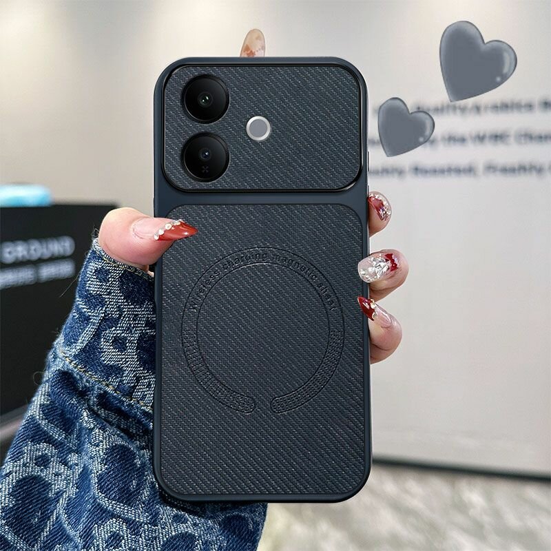 Чехол для Vivo V60 Lite кожа TPU антиударный чехол