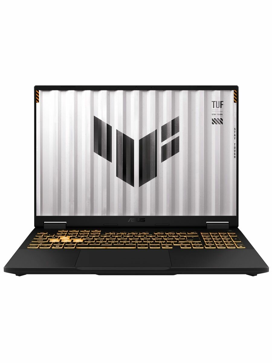 ASUS TUF Gaming F16 2025 Игровой ноутбук 16", Intel Core i5-14450HX, RAM 16 ГБ, SSD 1000 ГБ, NVIDIA GeForce RTX 5070 для ноутбуков (8 Гб), Без системы, (90NR0NG1-M006N0), серый, Русская раскладка