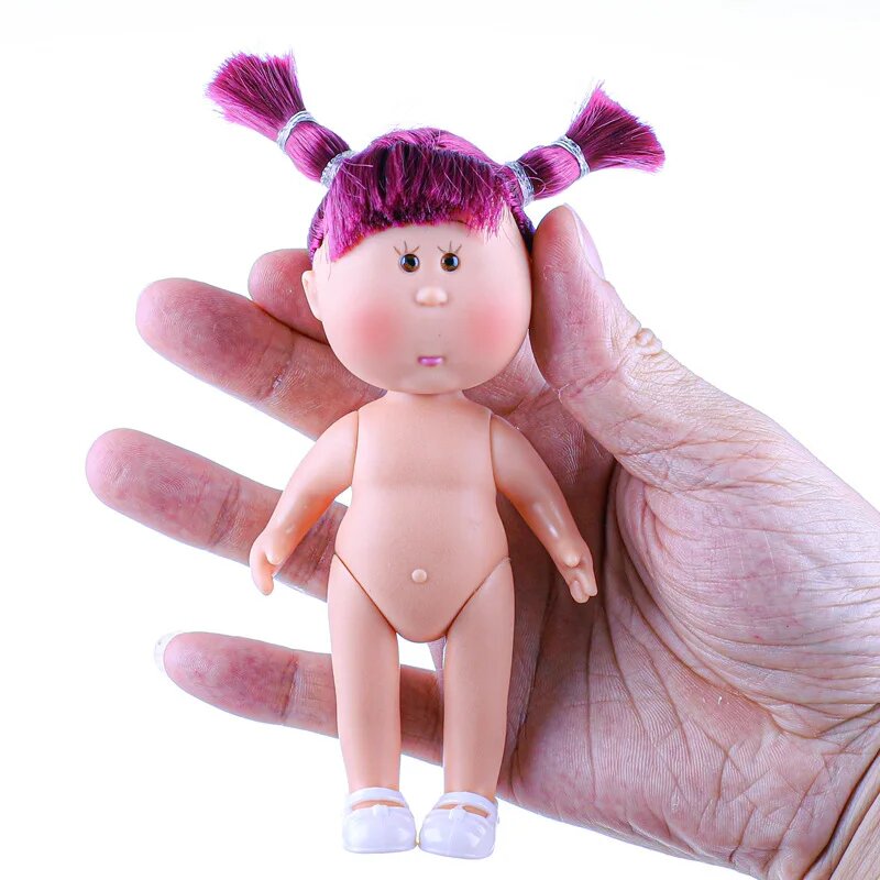 Виниловая кукла-картошка Aitoyya 14 см Magenta D