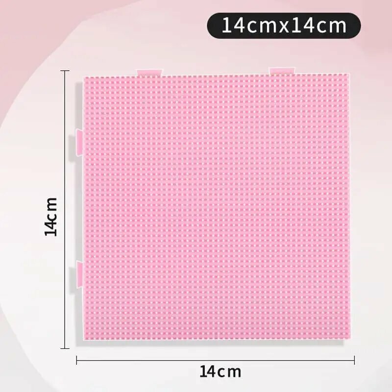Термостойкая доска для бусин Perler 50x50 pink