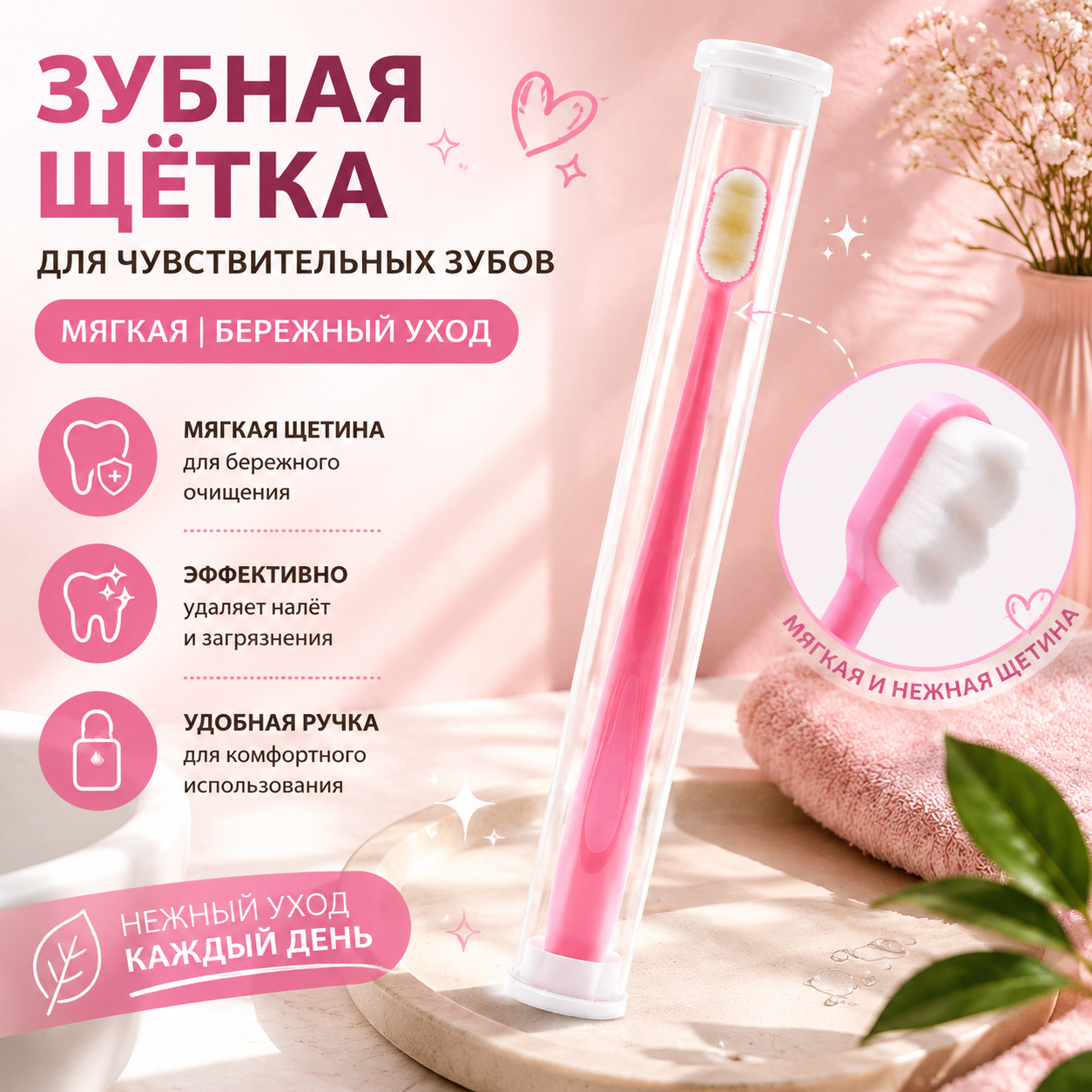Зубная щетка lacalut pure зубная щетка média pacote с 3