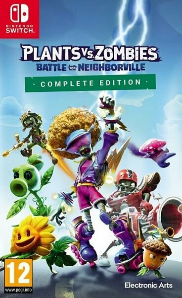 Plants vs Zombies Битва за Нейборвиль Полное Издание для Nintendo Switch (русская версия)