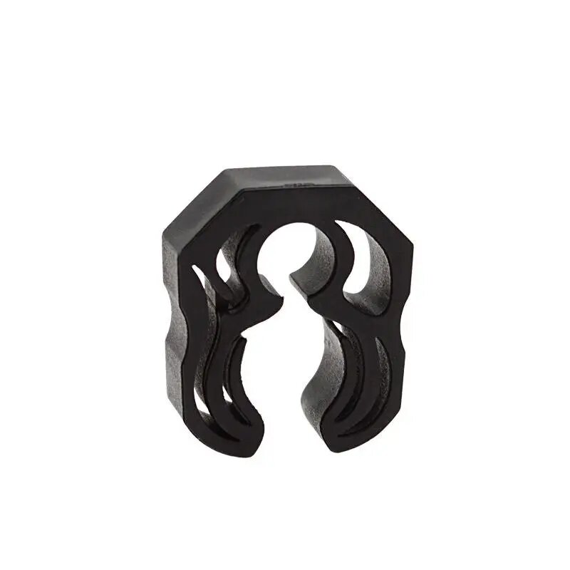 Светящийся быстросъёмный зажим для трубок BCD Черный, Black