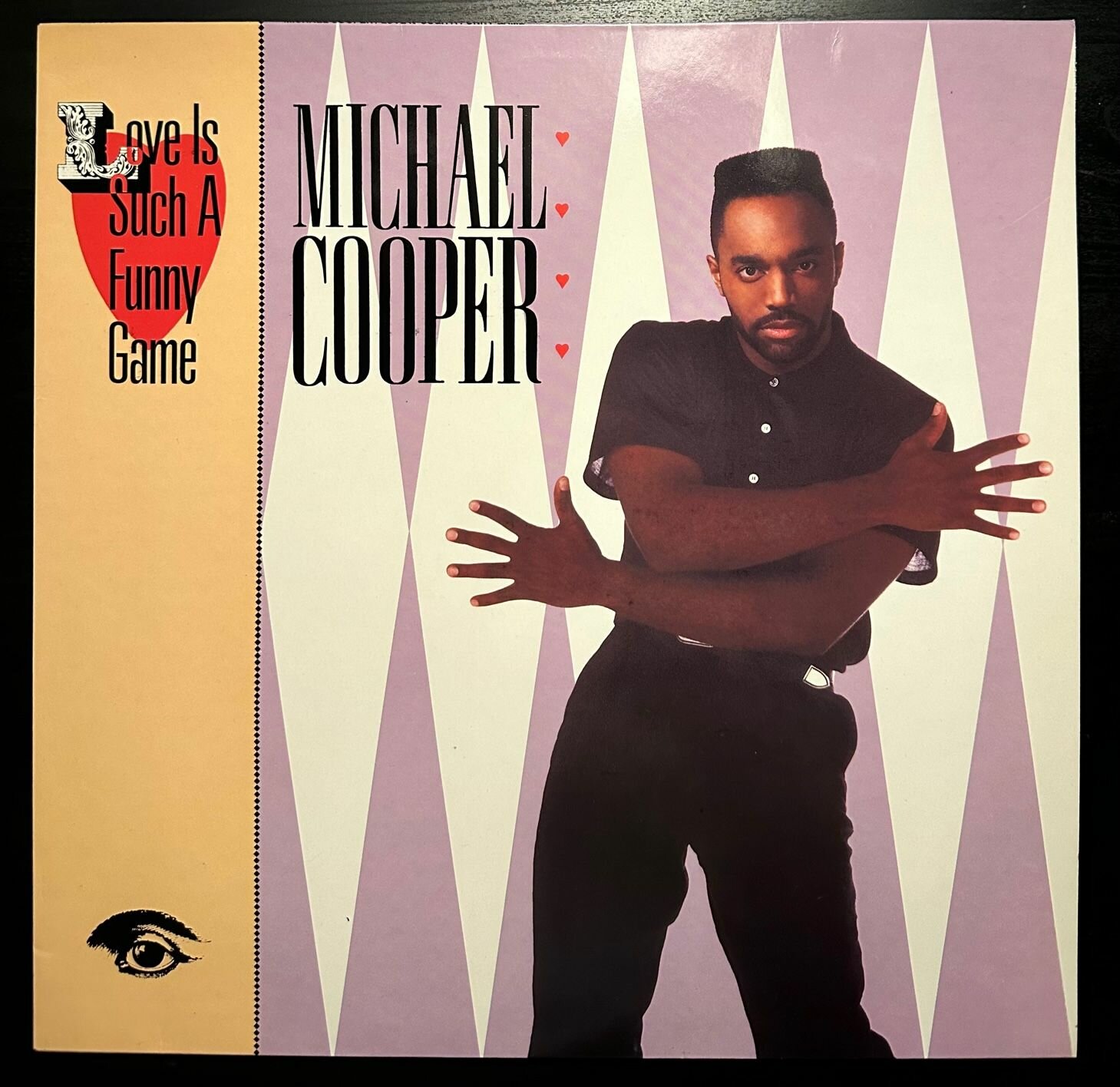 Виниловая пластинка Michael Cooper - Love Is Such A Funny Game (Германия 1987г.)