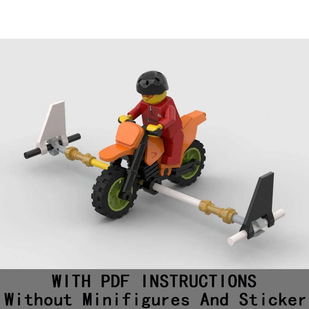 16шт. Конструктор de vliegmotor ( the flybike) Набор строительных блоков