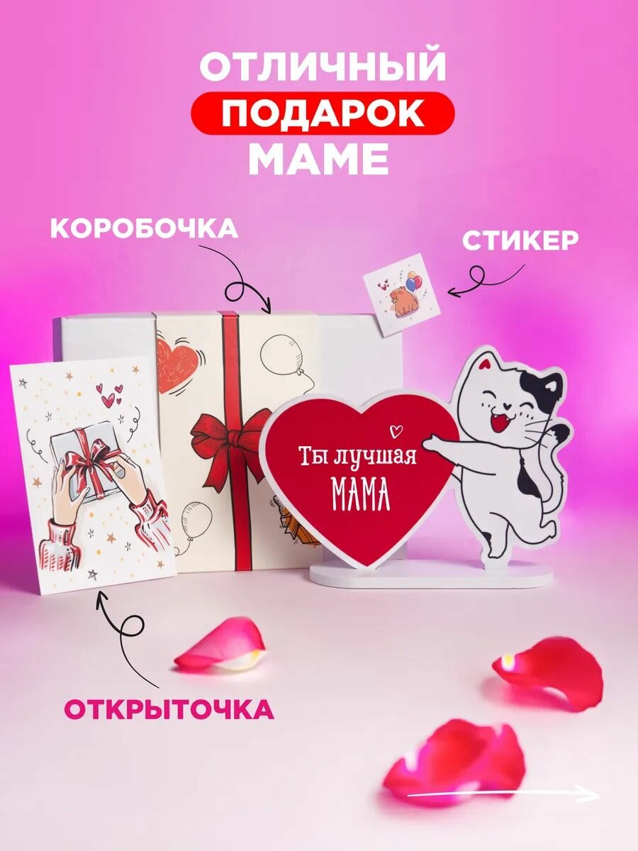 Подарок маме на день рождения, открытка на др оригинальный