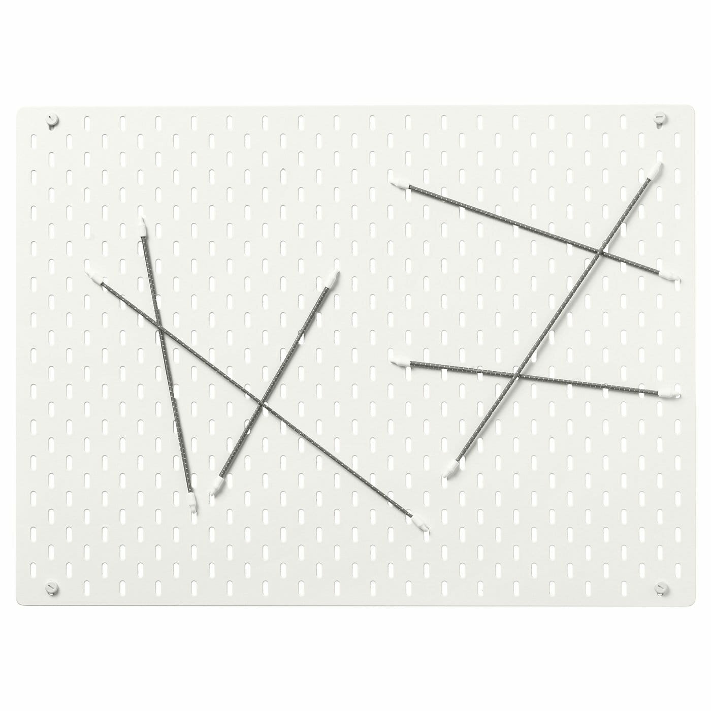 Доска перфорированная IKEA SK DIS, белый, 76x56 см 696.375.45