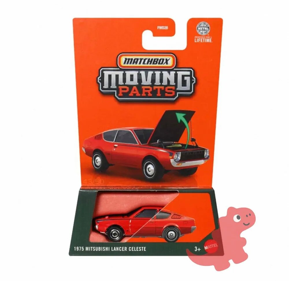 Машинка Matchbox Moving Parts 25H 1975 MITSUBISHI LANCER CELESTE