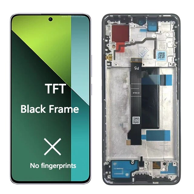 6,67-дюймовый AMOLED-экран для Xiaomi Redmi Note 13 Pro 4G 5G ЖК-дисплей с сенсорным экраном в сборе для Redmi Note 13 Pro 5G ЖК-дисплей