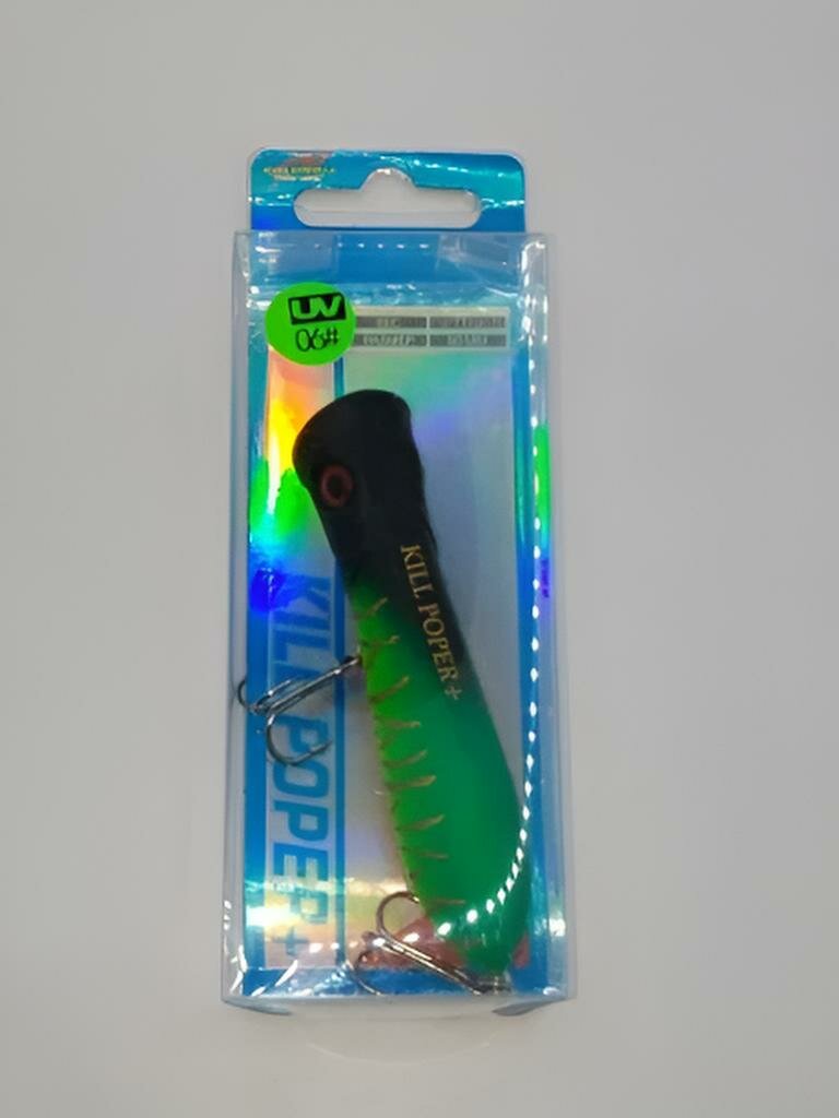 Воблер Kill Popper COLUMBIA fishing company, плавающий поппер на хищника, 80 мм, вес 11 гр