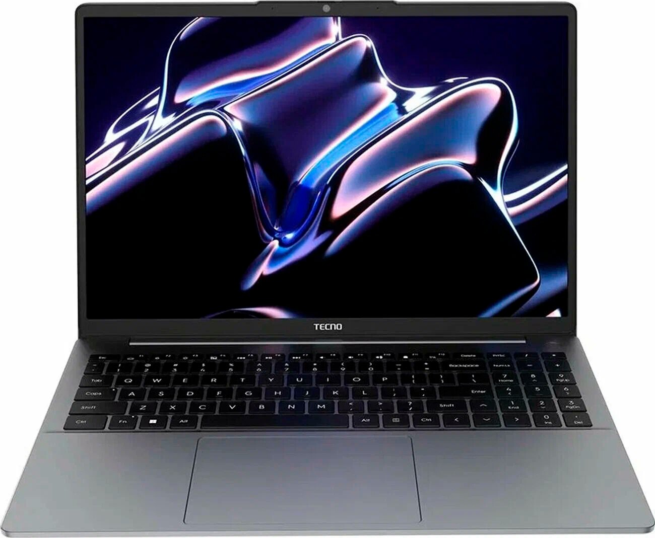 Ноутбук Tecno MegaBook K16SFA 16" IPS WUXGA R5-7535HS/8/512 SSD/WiFi/BT/Cam/W11 серый (71005000518)