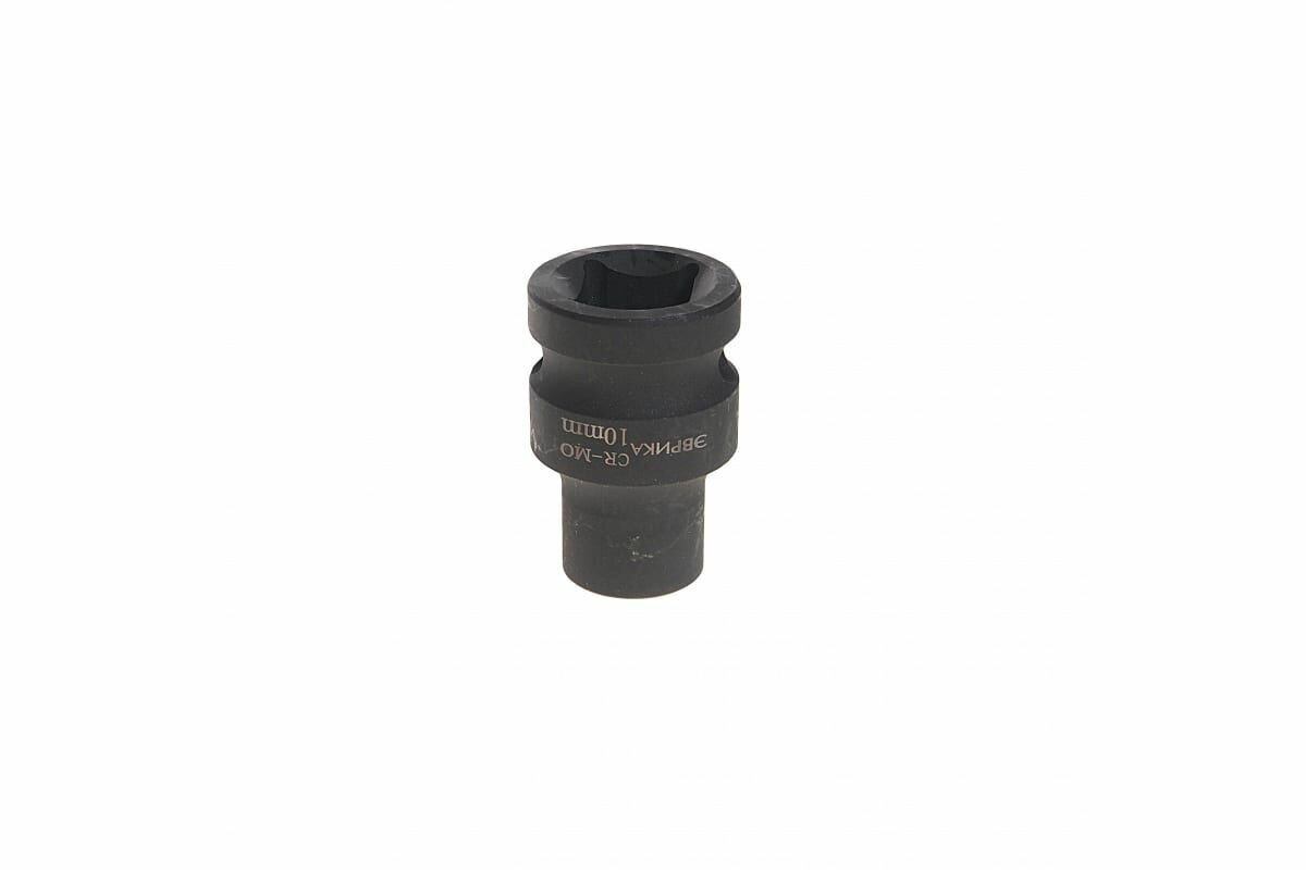 Головка торцевая 10мм 1/2" 6-гранная ударная L40мм эврика ER-95703