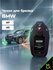 Чехол для ключа BMW, силикон, 1 шт, черный