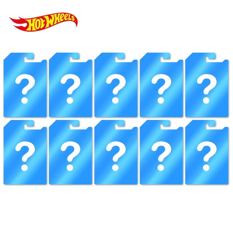 Hot Wheels Литые автомобили 1:64, набор из 10 штук