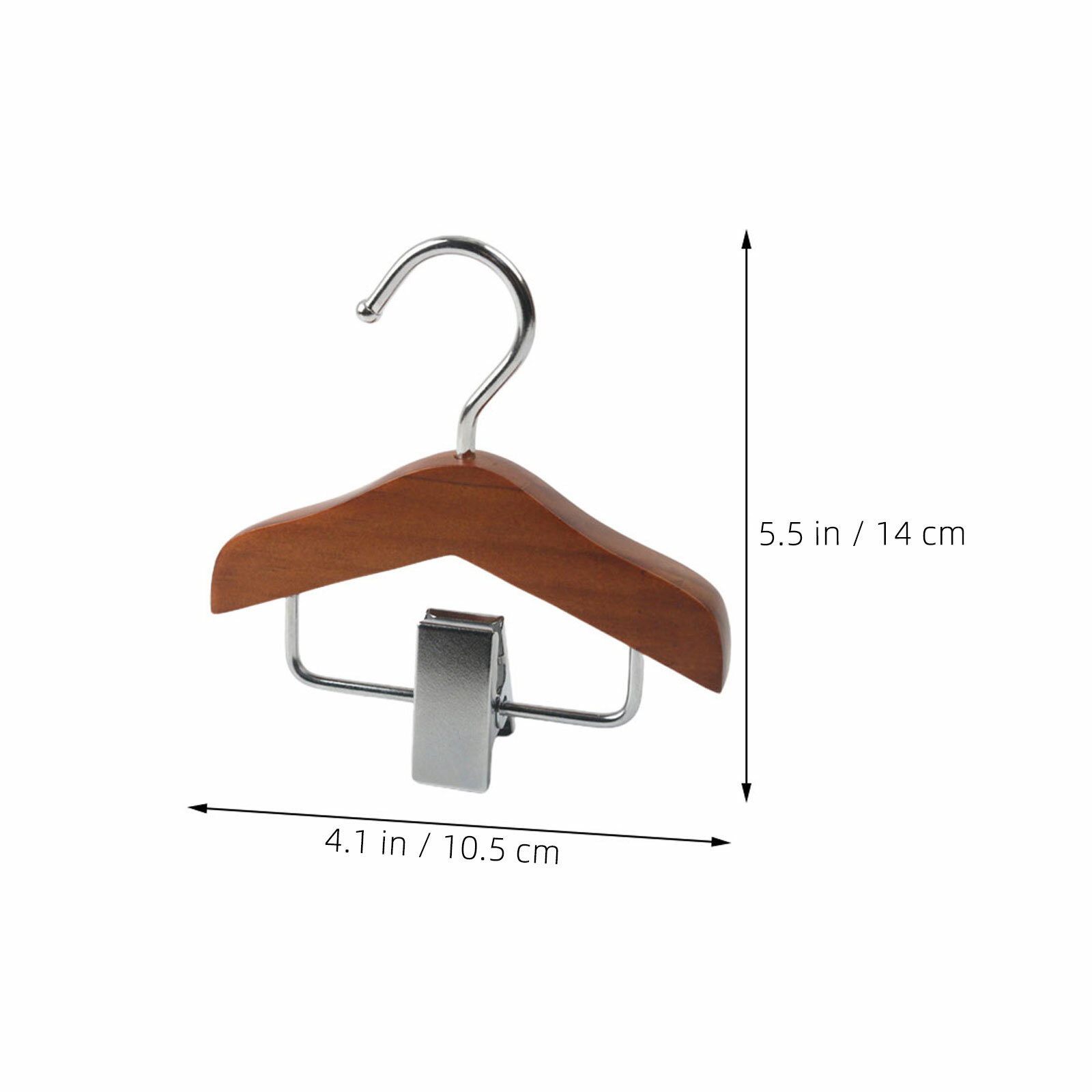 Вешалки Для Одеяний Собак 2Шт Коричневый Размер 10.20X10.00X1.20Cm