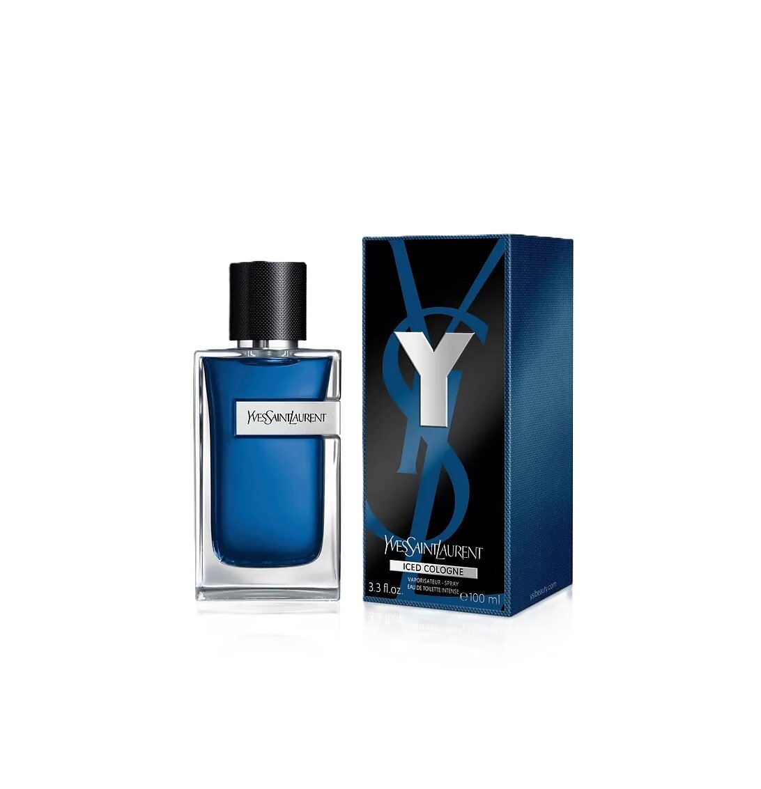 Yves Saint Laurent Y Iced Cologne 100 мл туалетная вода мужская, фужерные, зеленые