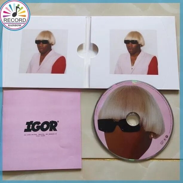 Музыкальный диск Tyler, The Creator "IGOR" - зарубежная поп-музыка, зарубежный рэп и хип-хоп, R&B, CD, 1 шт. — фото 1