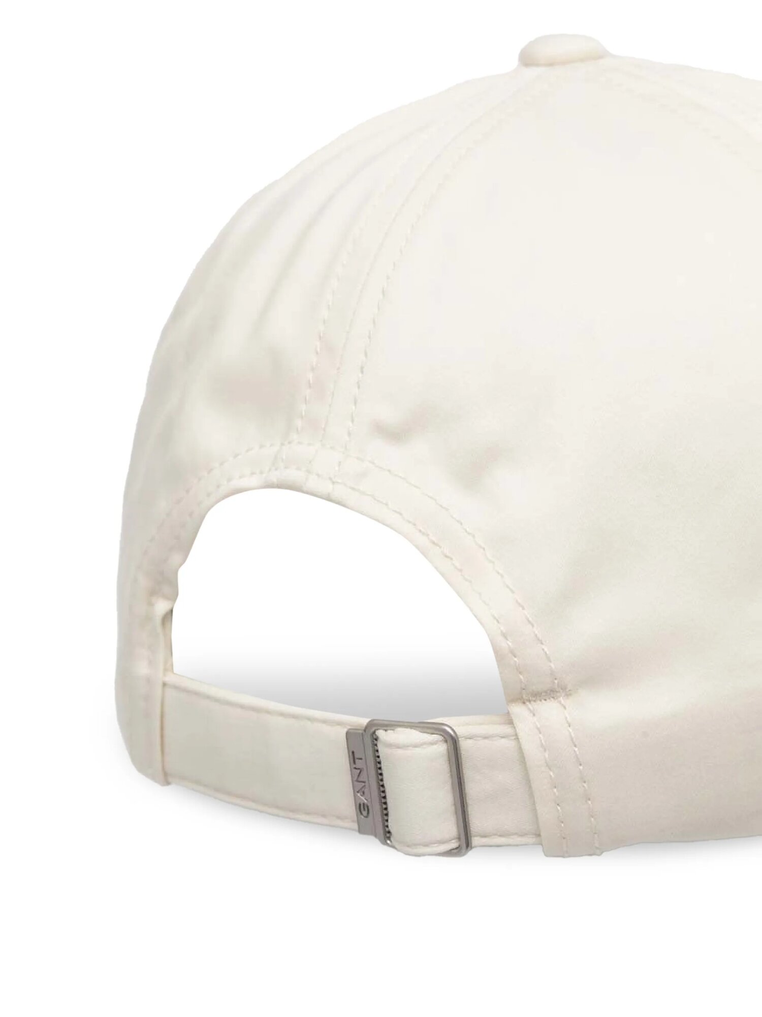 Шапка GANT Logo-appliqué baseball cap для мальчиков, размер OneSize, бежевый/белый — фото 1