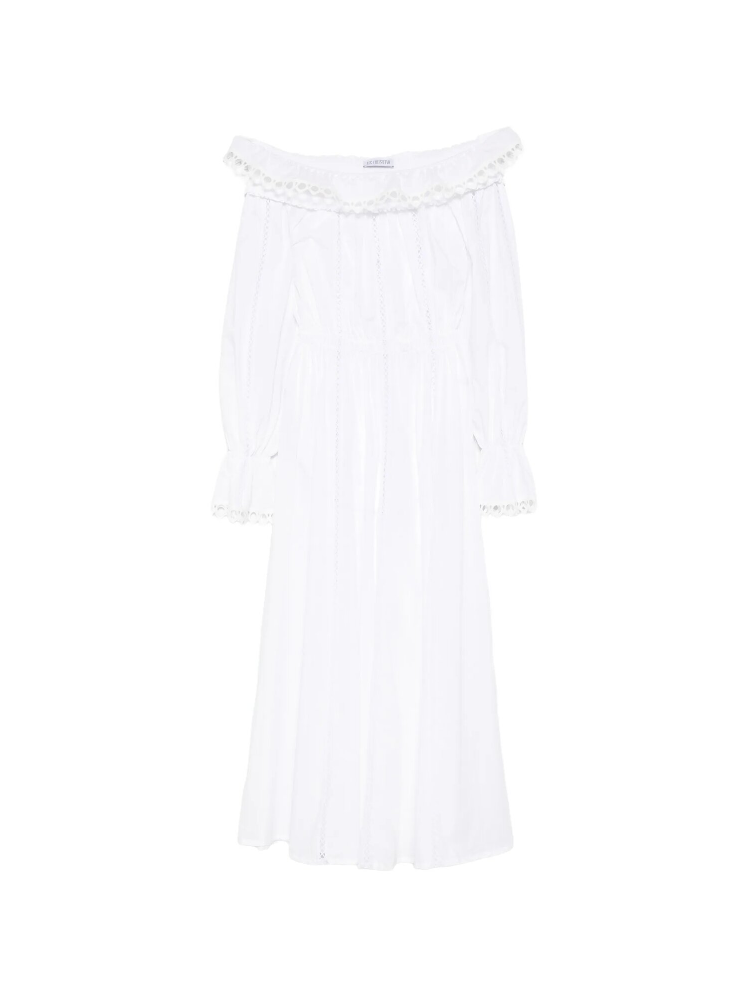 Платье Lace-trim maxi dress