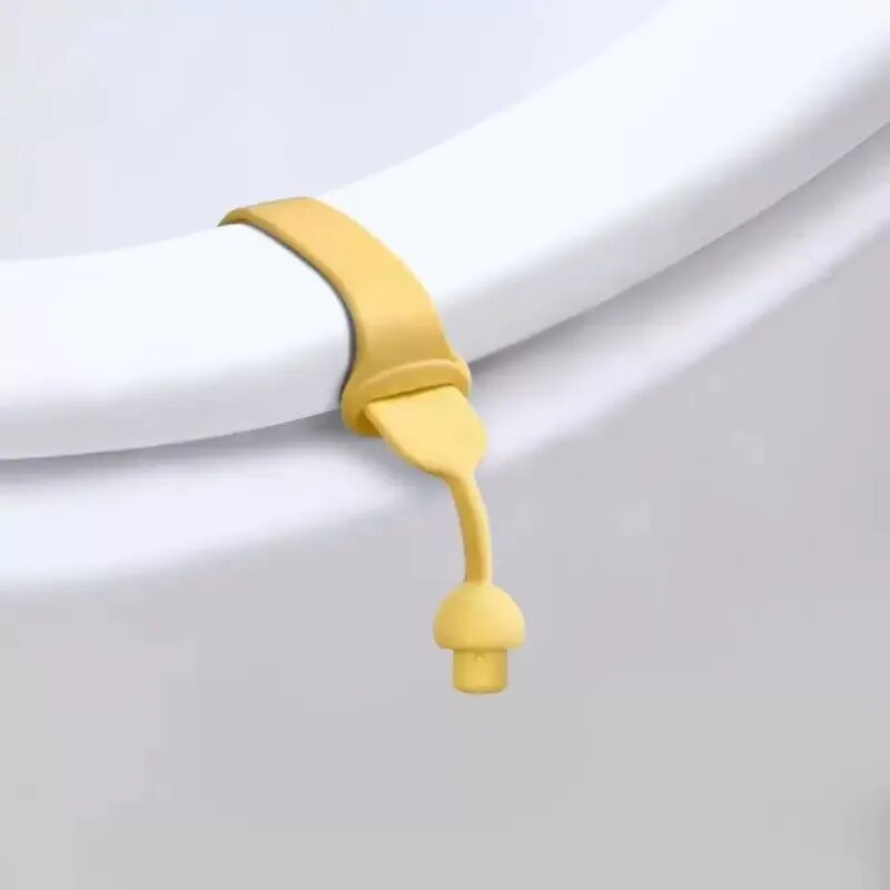 Подъемник для крышки унитаза желтый