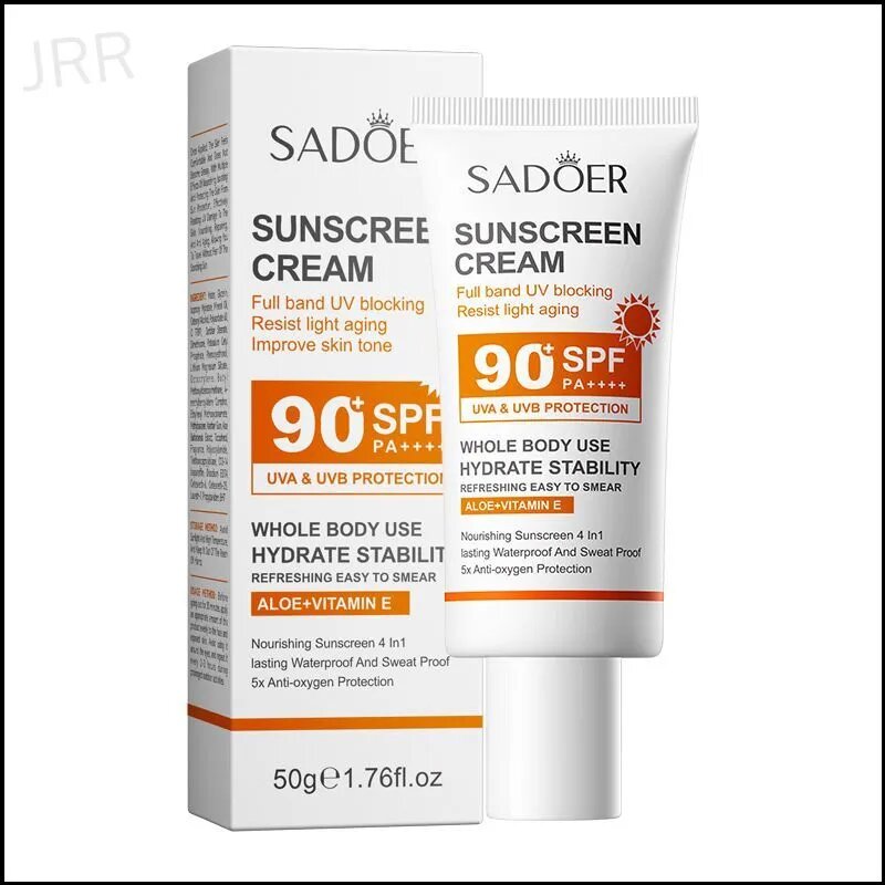 Солнцезащитный крем против старения ремонт освежающий уф защиты SPF90+